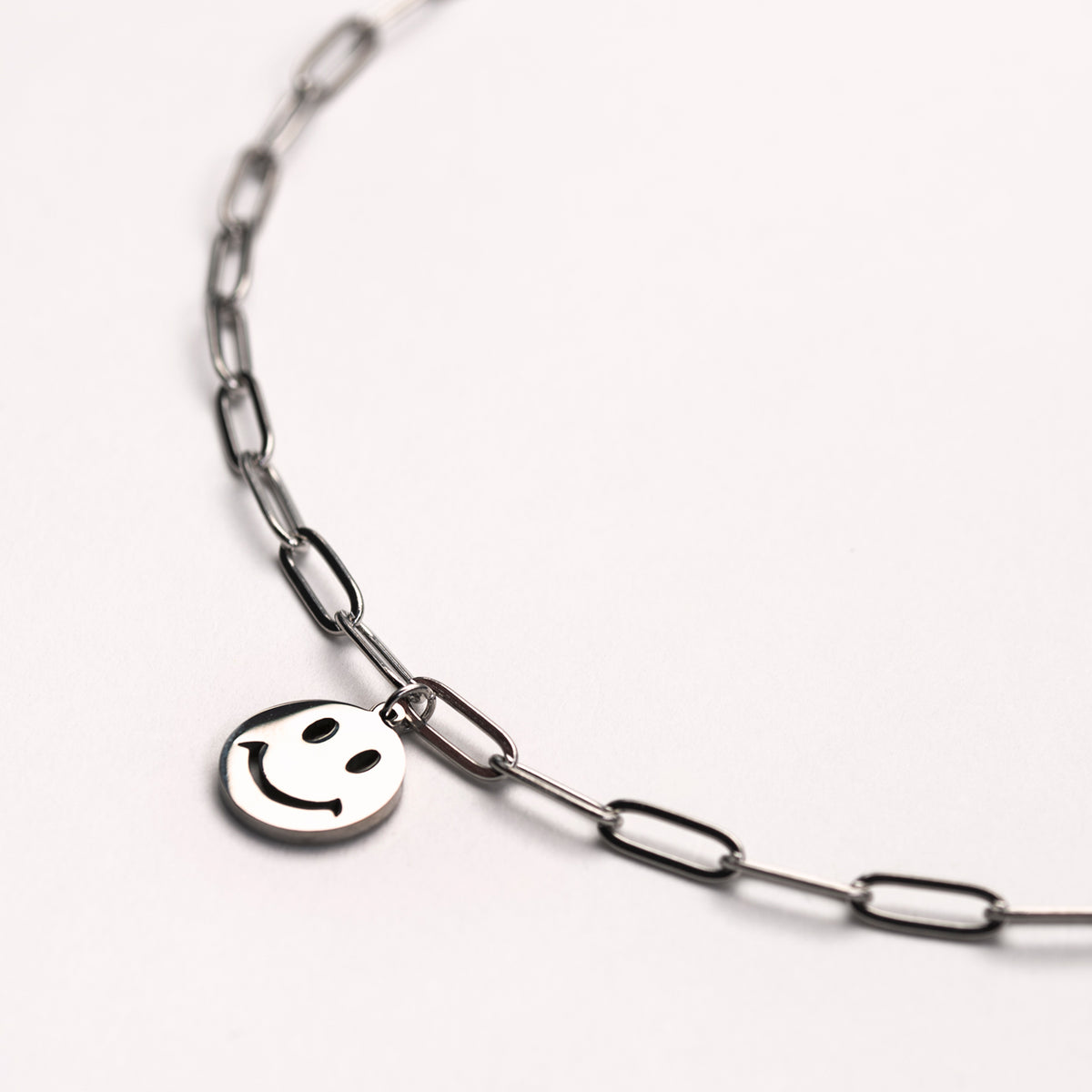 Silver Smile Necklace – Raf and Grace