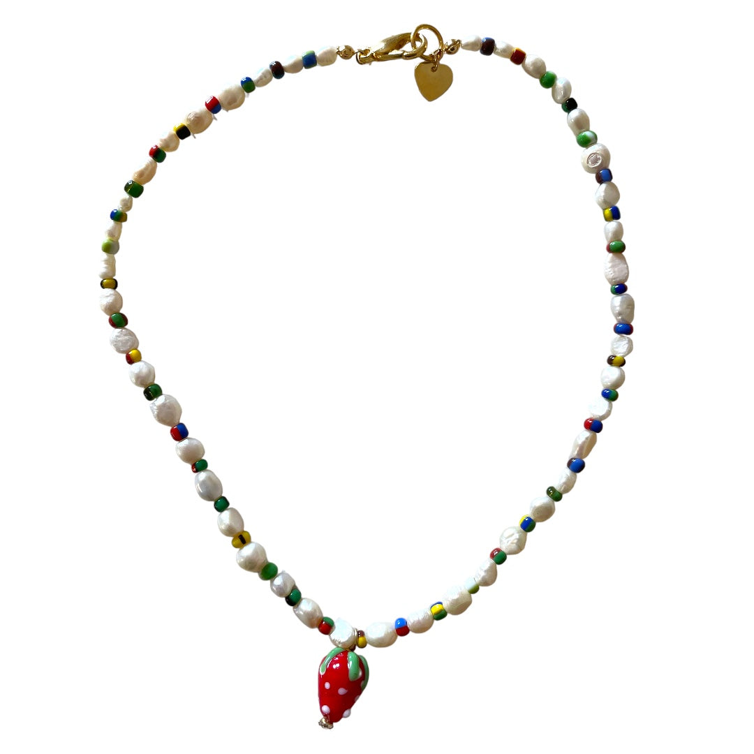 Holy Recycle Fresita Water Pearl Necklace – Raf and Grace